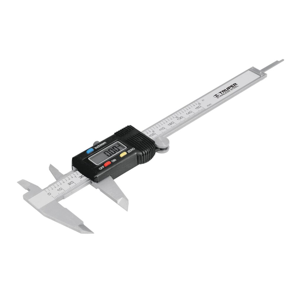 Calibrador Digital de 6', Milimétrico y Standard - Seglodim