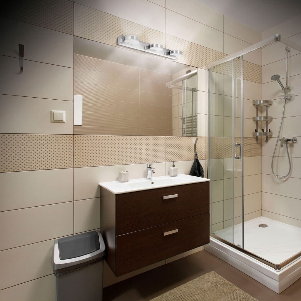 Arbotante decorativo de LED para baño, tipo barra - Seglodim